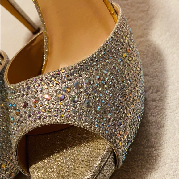DREAM PARIS | Shoes | Almost Brand New Sparkly Crystal Heels By Dream ...